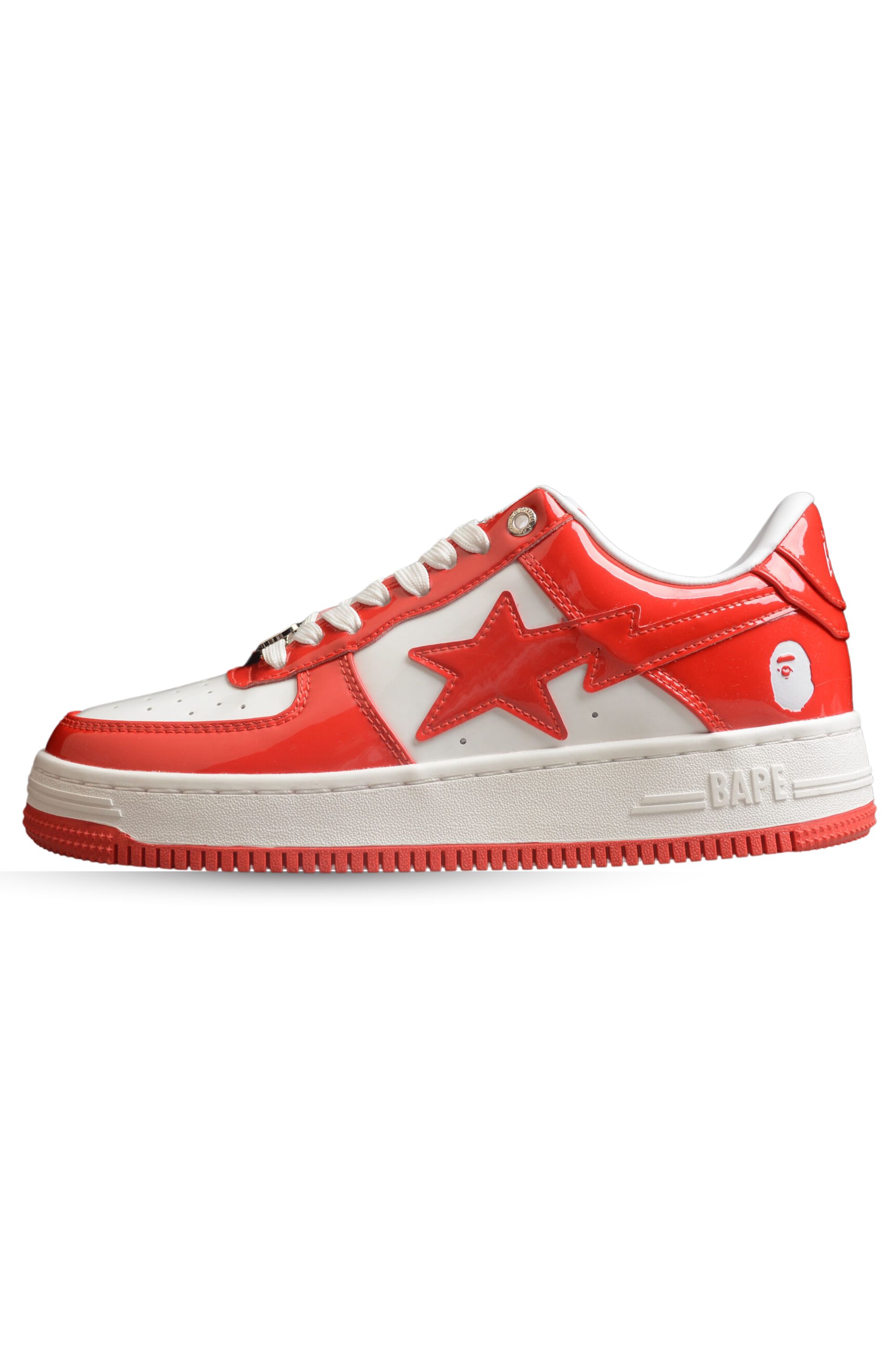 A Bathing Ape Bape Sta White/Orange