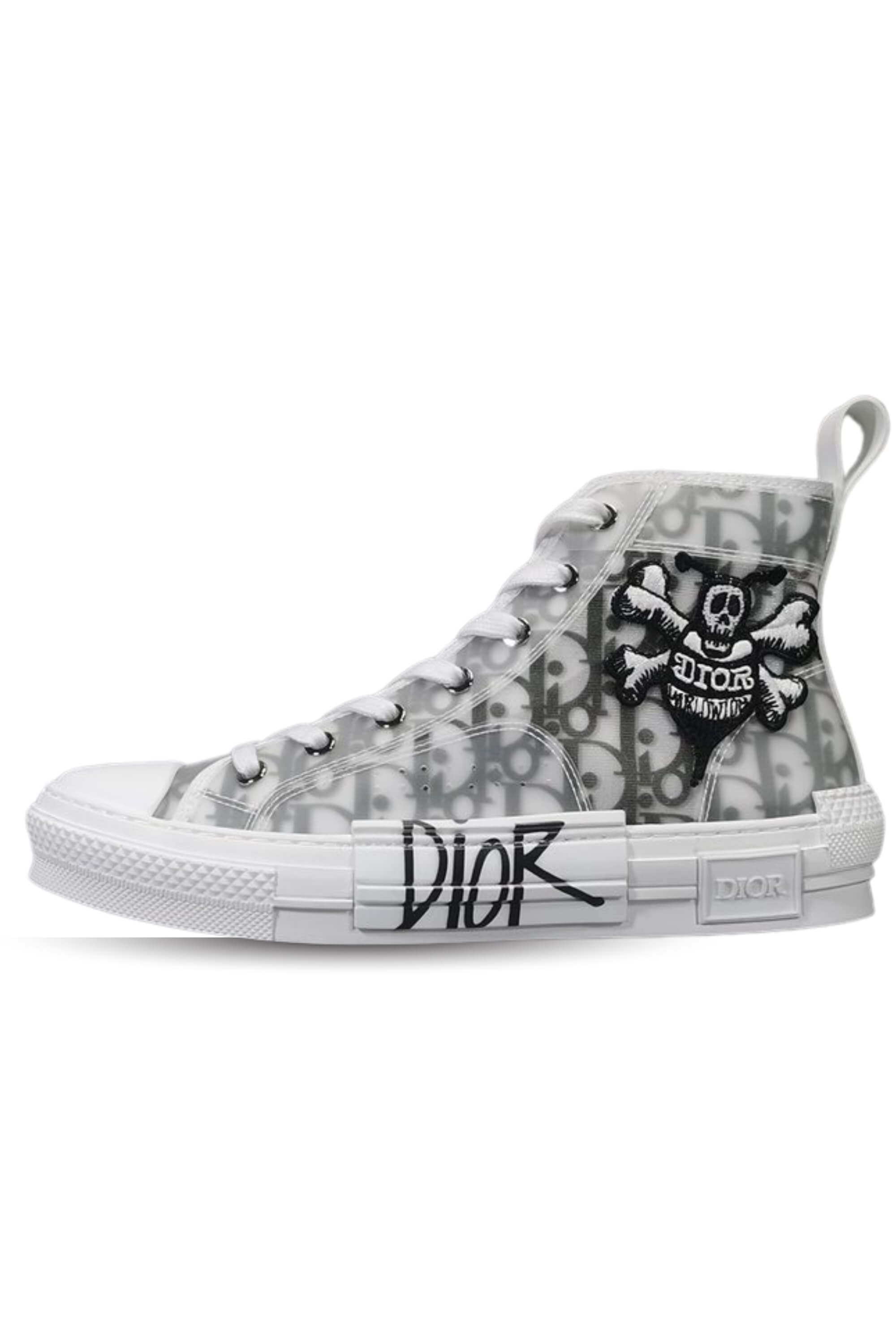 Dior High Top Bee Embroidery